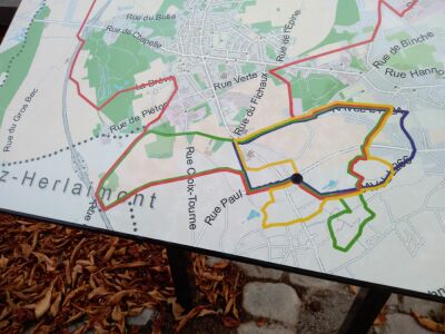 Courcelles - Souvret - Balade de la Croix-Tourne | OpenRunner